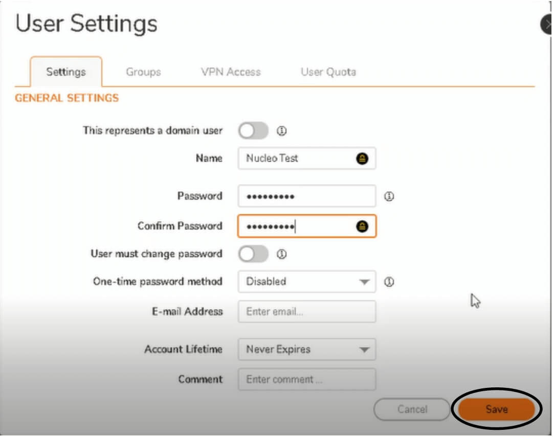 Reset User VPN Password – Nucleo Consulting