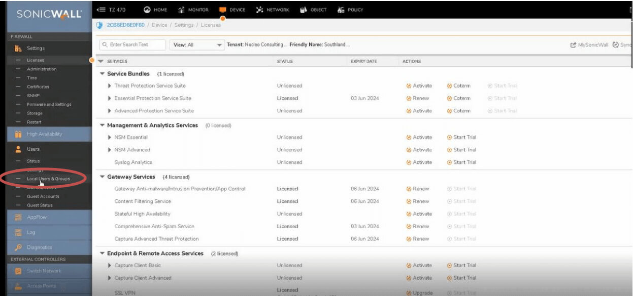 Reset User VPN Password – Nucleo Consulting