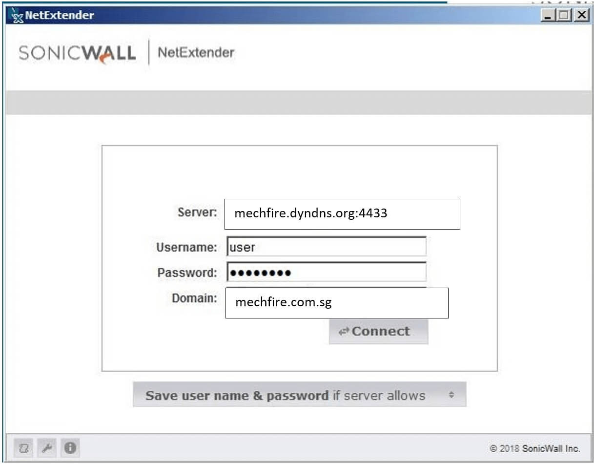 How to connect to Sonicwall VPN - Nucleo Consulting